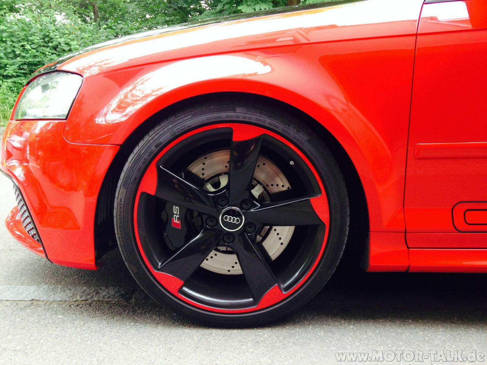 Audi TTRS Bremse Bremsanlage komplett 370x32mm Bremsscheiben mit 4 ...