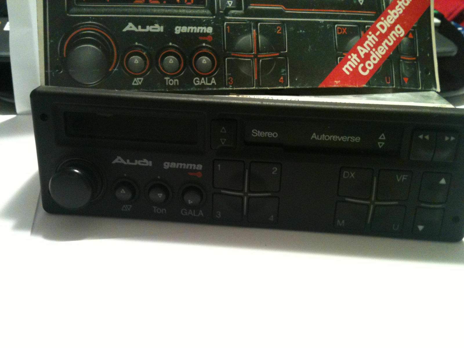 Original Audi Gamma III 3 Autoradio/ Audi 80 B3 Typ 89, Mit Code! : Biete