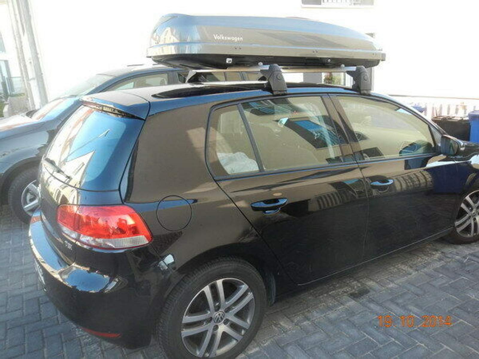 Dscn1243-resize : Dachbox Skibox Schibox VW Golf mit Halterung, evtl ...