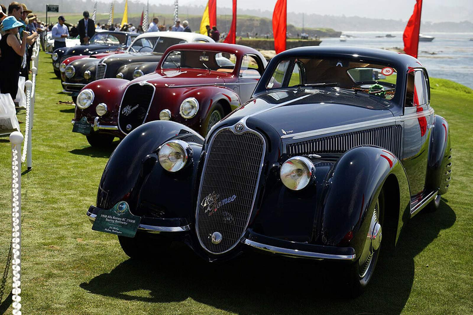 Impressionen vom Concours d'Elegance in Pebble Beach: Hier stehen die ...
