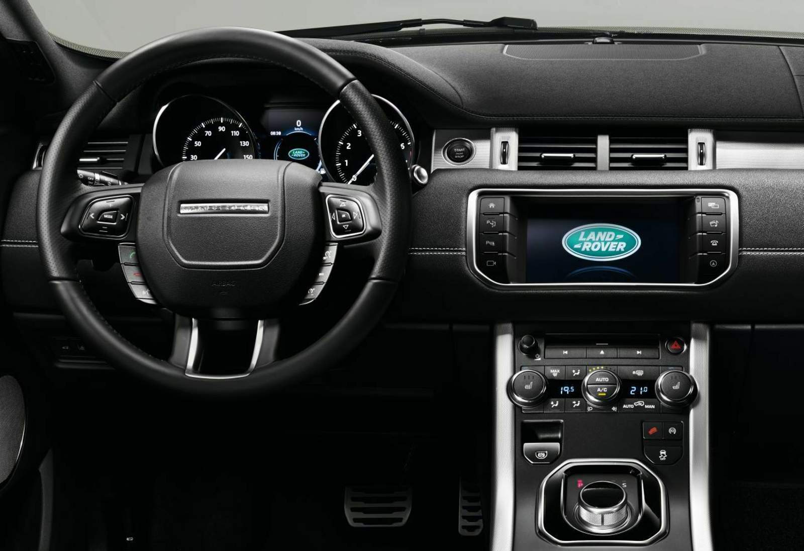 Range Rover Evoque Facelift: Cockpit : Der Evoque bekommt die neuen Alu ...
