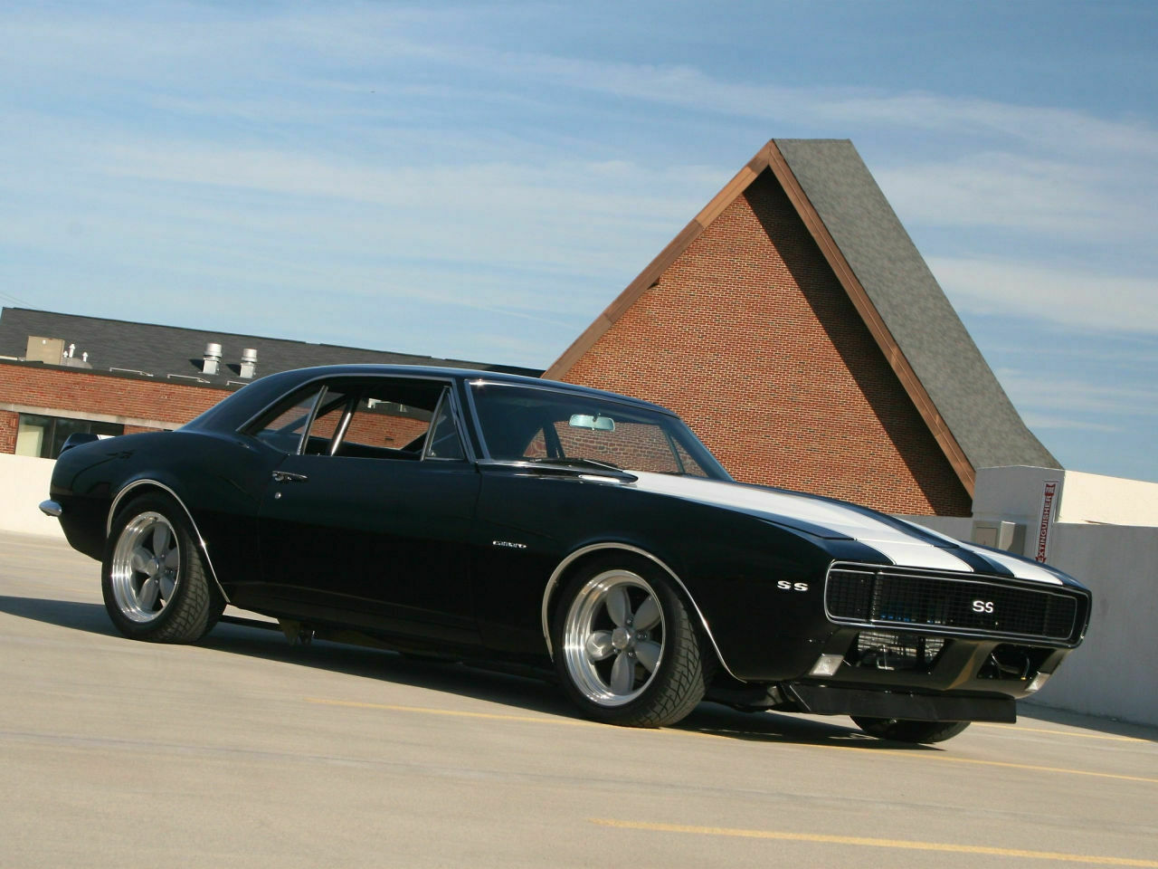 Chevrolet-camaro-ss-black-car-from-beside-wallpaper : US-Cars ...