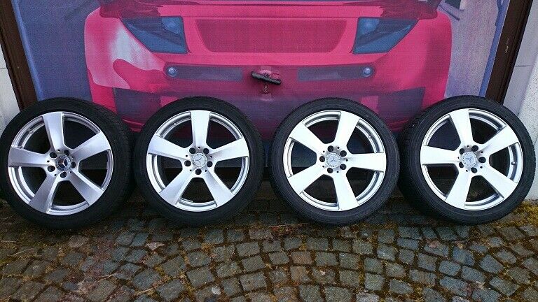 18 Zoll original Mercedes Sommerräder 245 u. 265 mit RDK Sensoren : Biete