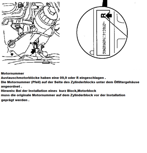 Wo finde ich die Motornummer ? - Seite 2 - Hallodas ...