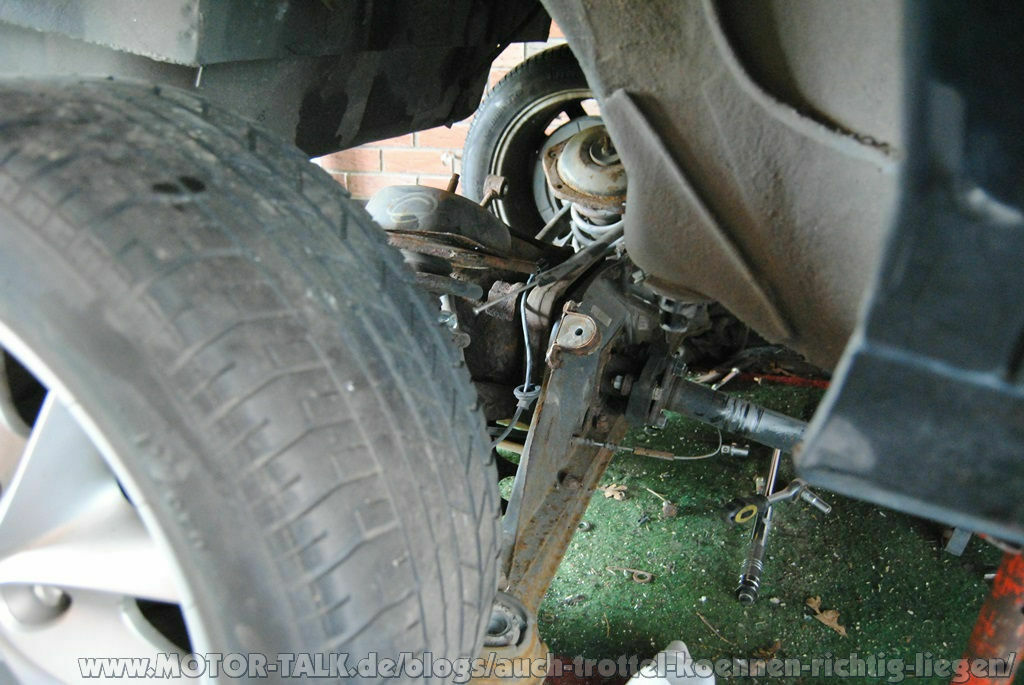 Blick durch den Radkasten : Alles hat ein Ende nur die Wurst hat zwei ...