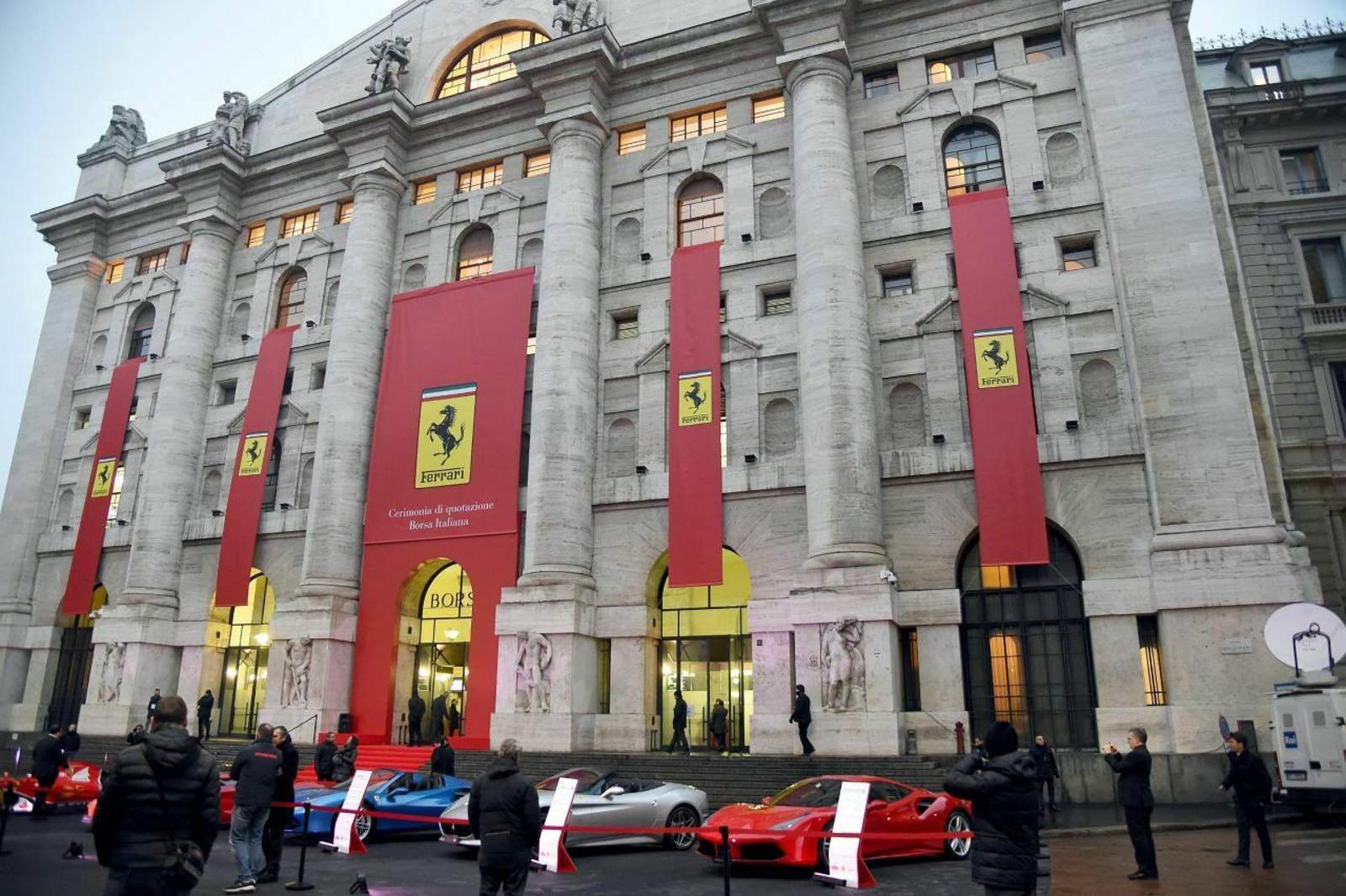 Ferrari: Durchwachsenes Börsen-Debüt und F1-Träume