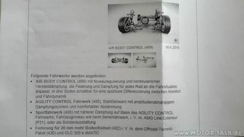 Agility Control Fahrwerk Probleme