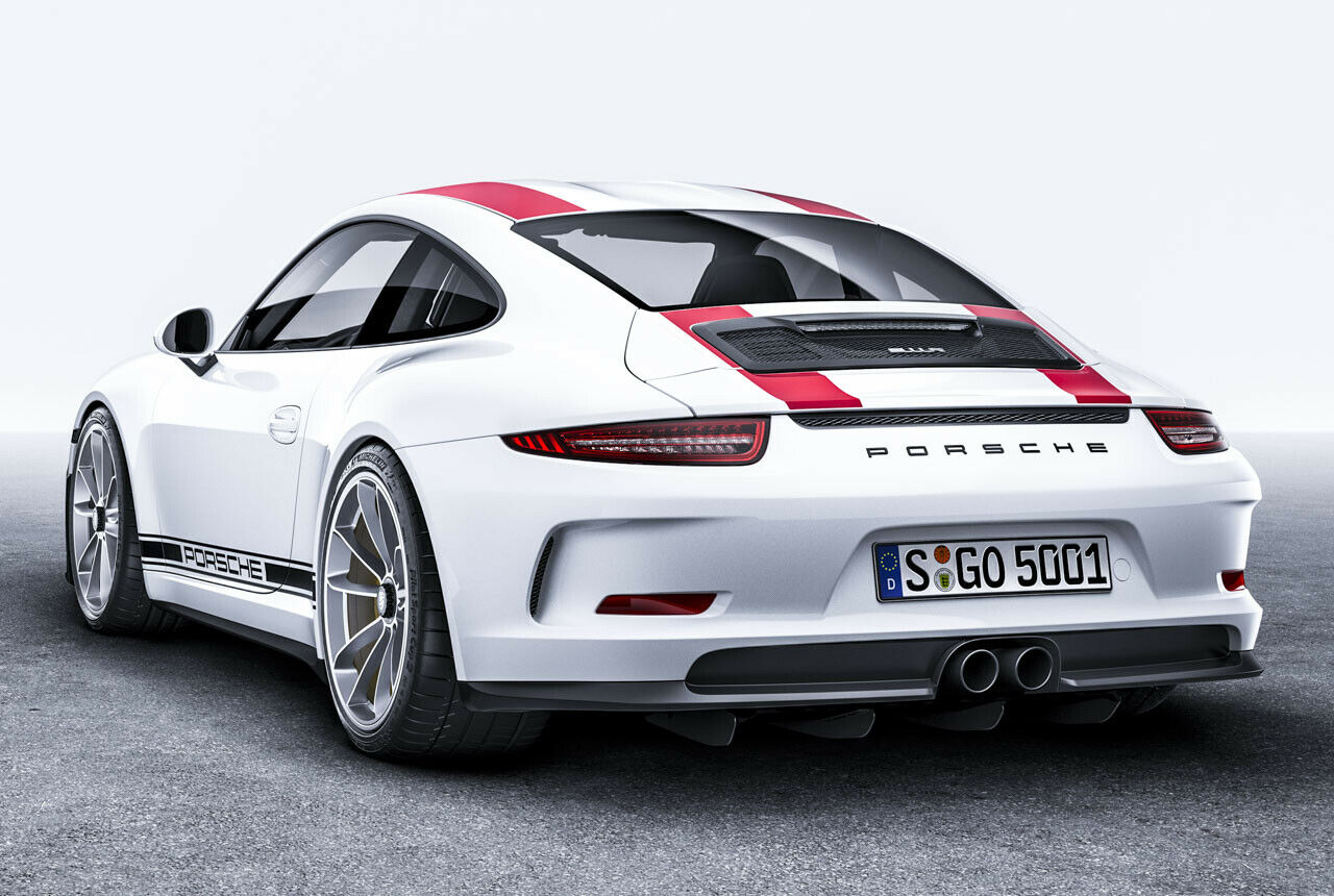Porsche 911R - Heck : Zum Abschied trägt der GT3 RS zivil : Porsche ...