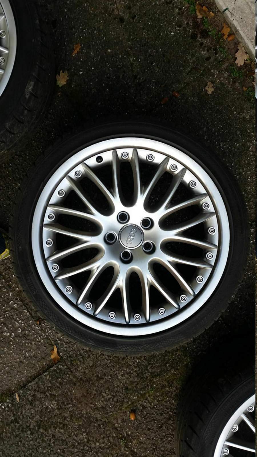 Original Audi A6 A4 Bbs Speedline Felgen Mit Continental 255 35 Biete