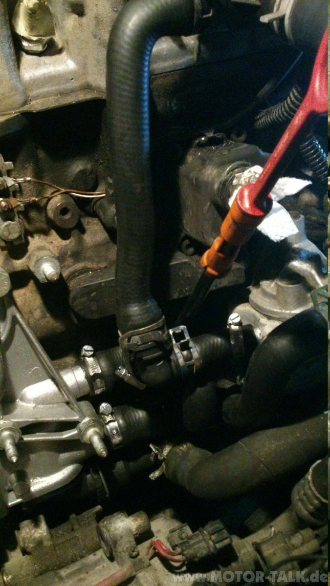 MKB: 2E, Wasserschlauch wird nicht dicht - Startseit...