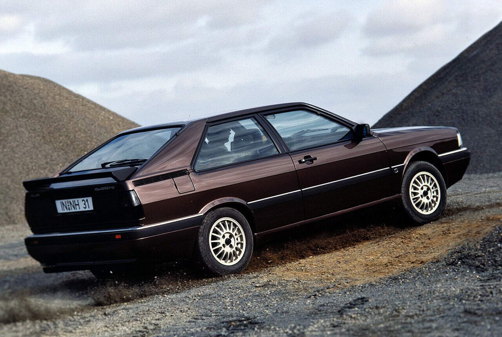 Audi Coupé, Baureihe B2 als Quattro-Modell ab 1981 : Als ein Coupé noch ...