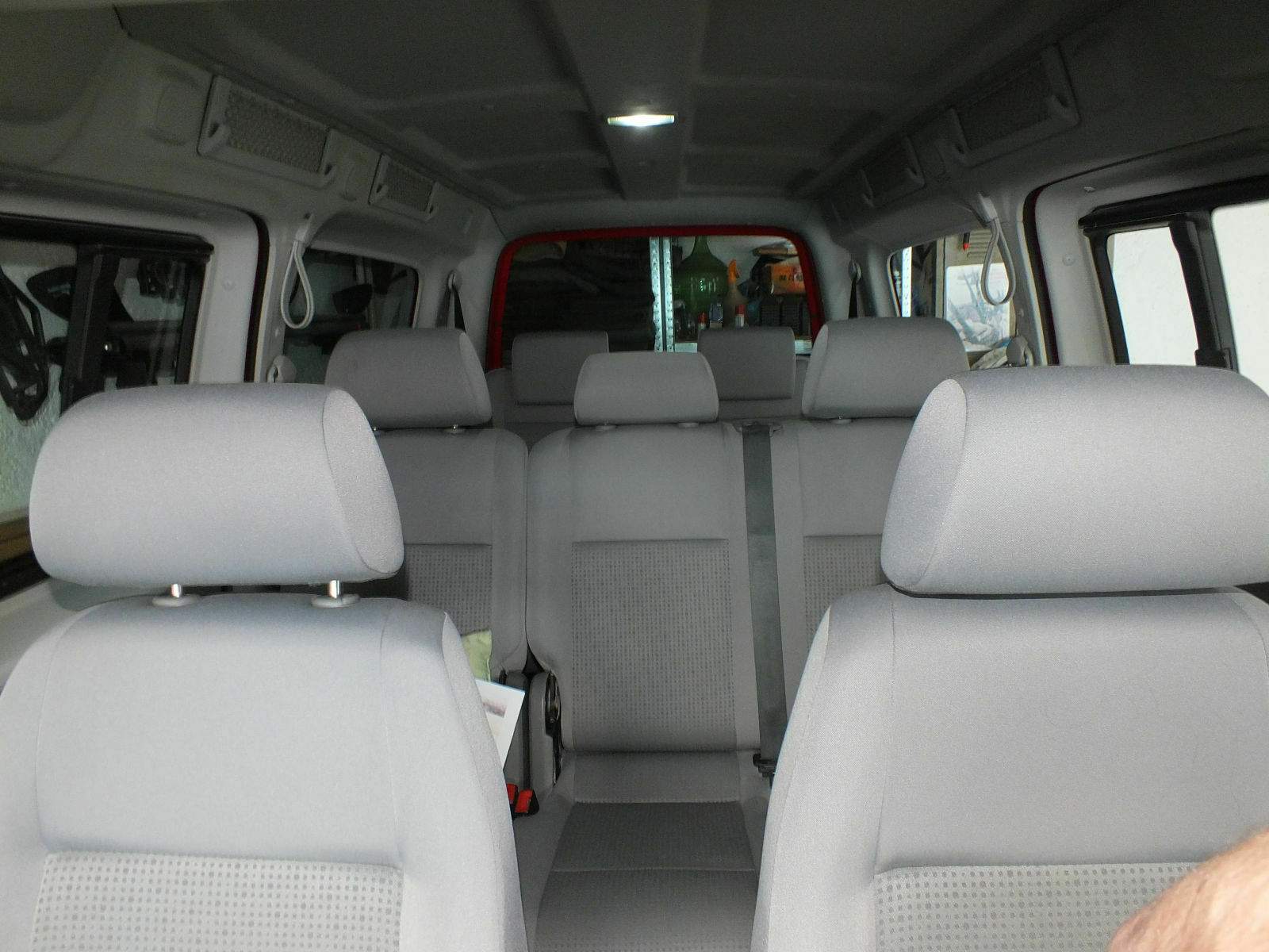 Vw Caddy 7 Sitzer Innenraum