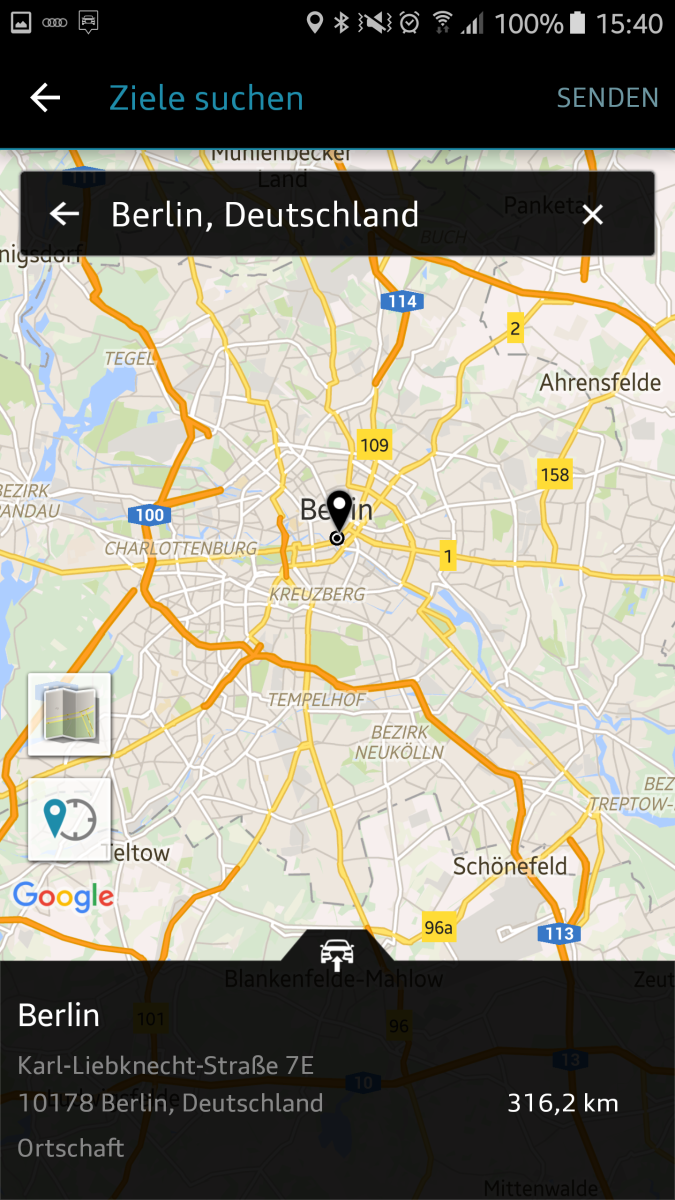 Google Maps mit dem AUDI verbinden, wie? - Startseite Forum Auto Au...