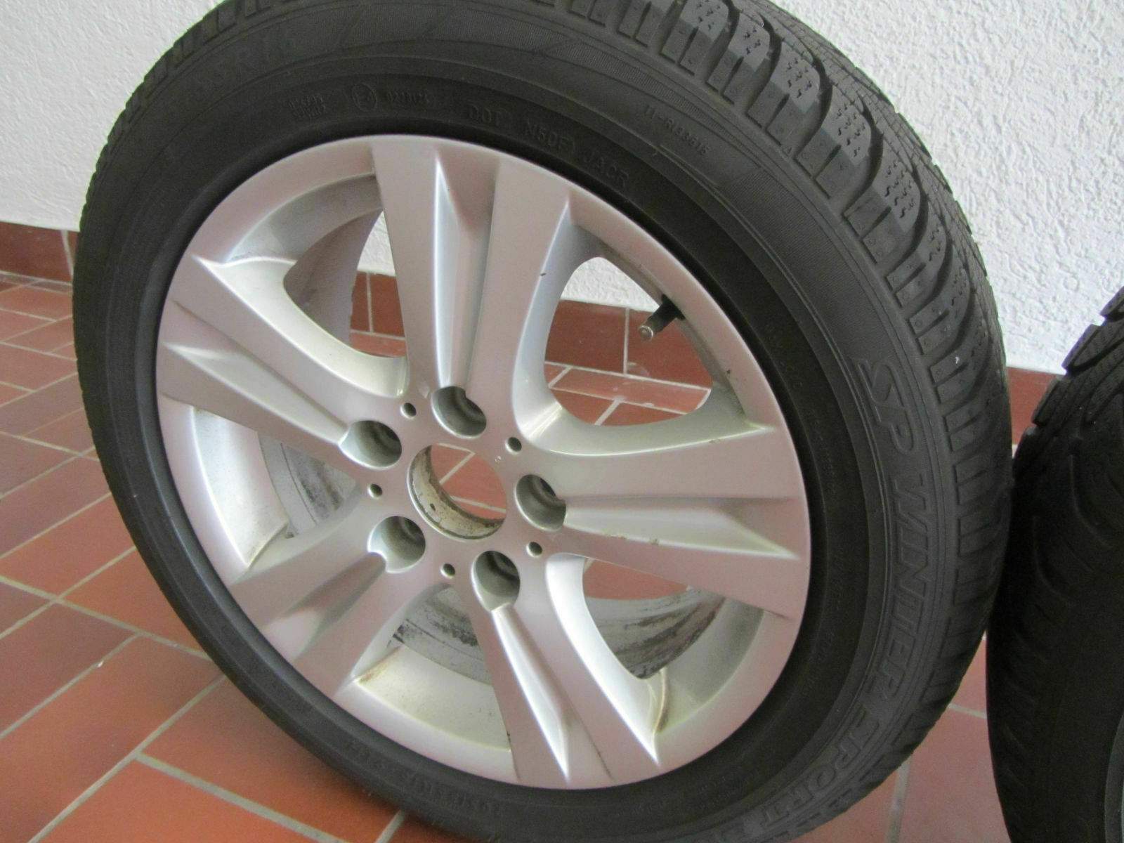 BMW 1er 7Jx16 Felgen Styling 222 ET44 incl. 205/55R16 91H Dunlop ...