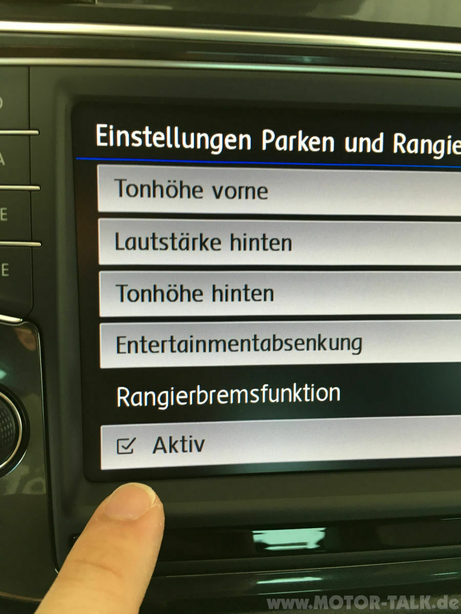 Rangierbremsfunktion Zurzeit Nicht Verfügbar Vw