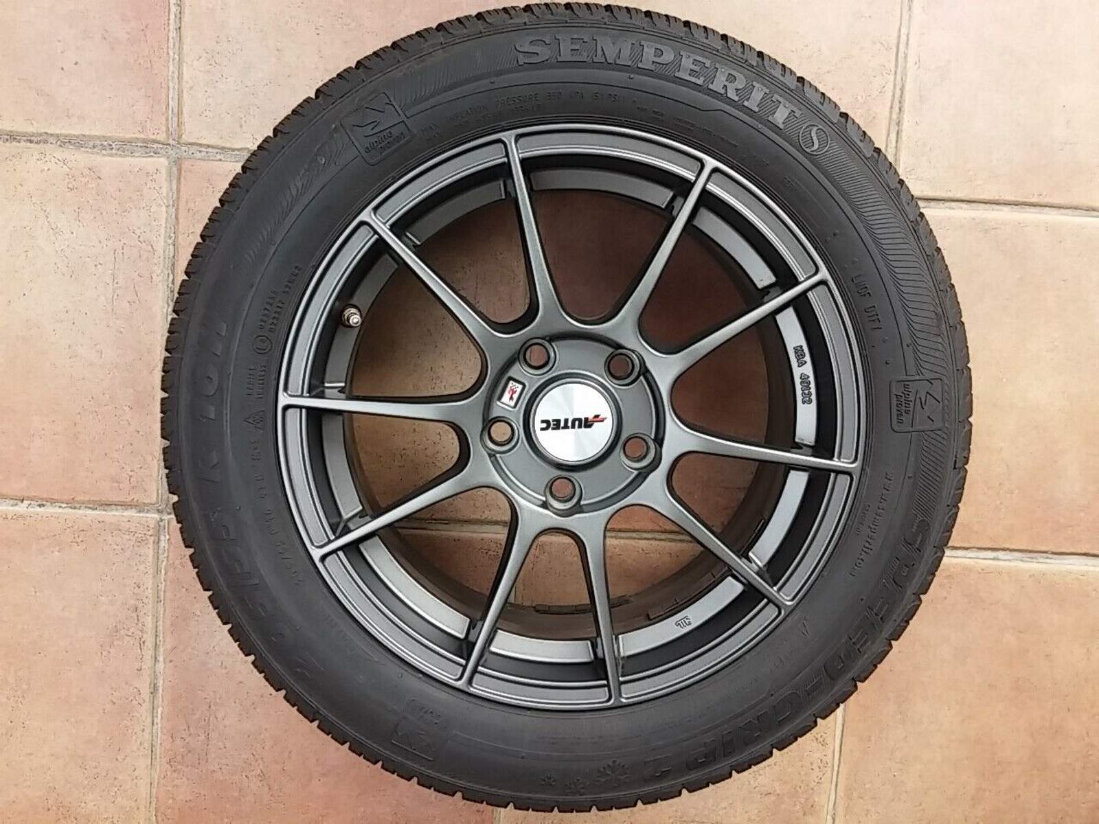 Winterradsatz Autec Wizard 7x16 205/55 R 16 H für Toyota Auris ...