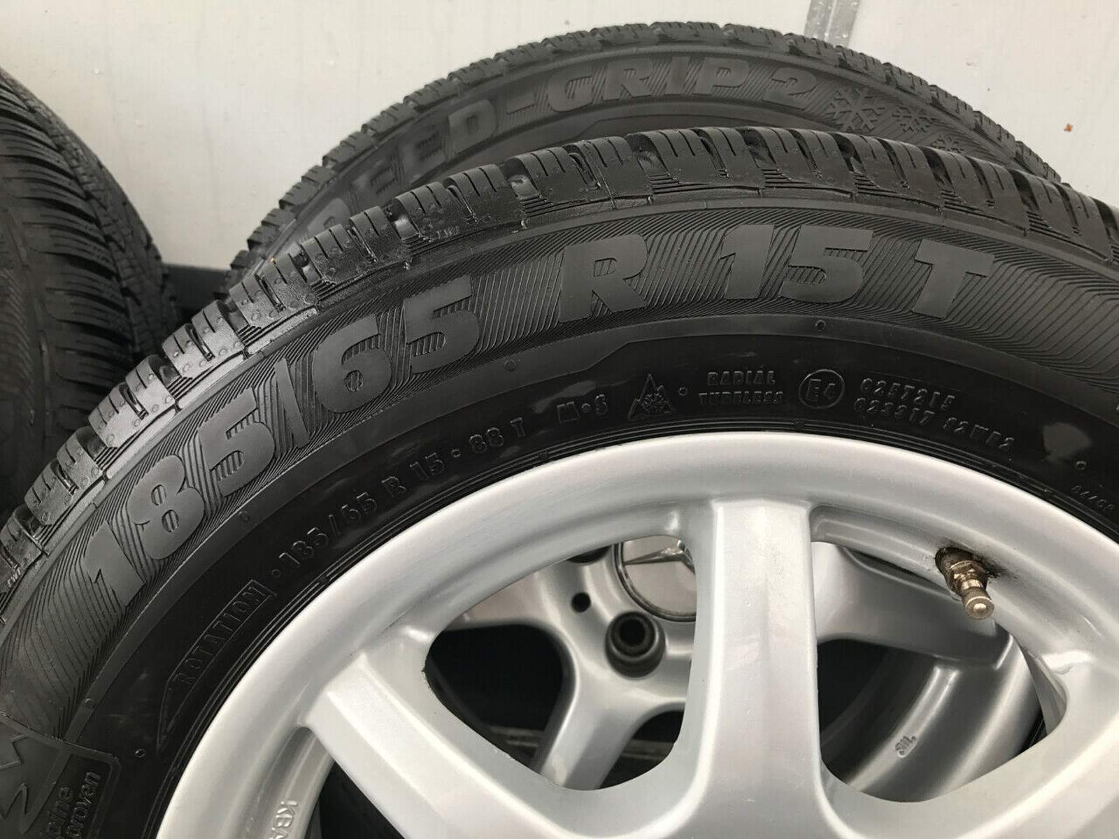 Reifengrosse Mercedes A Klasse W169