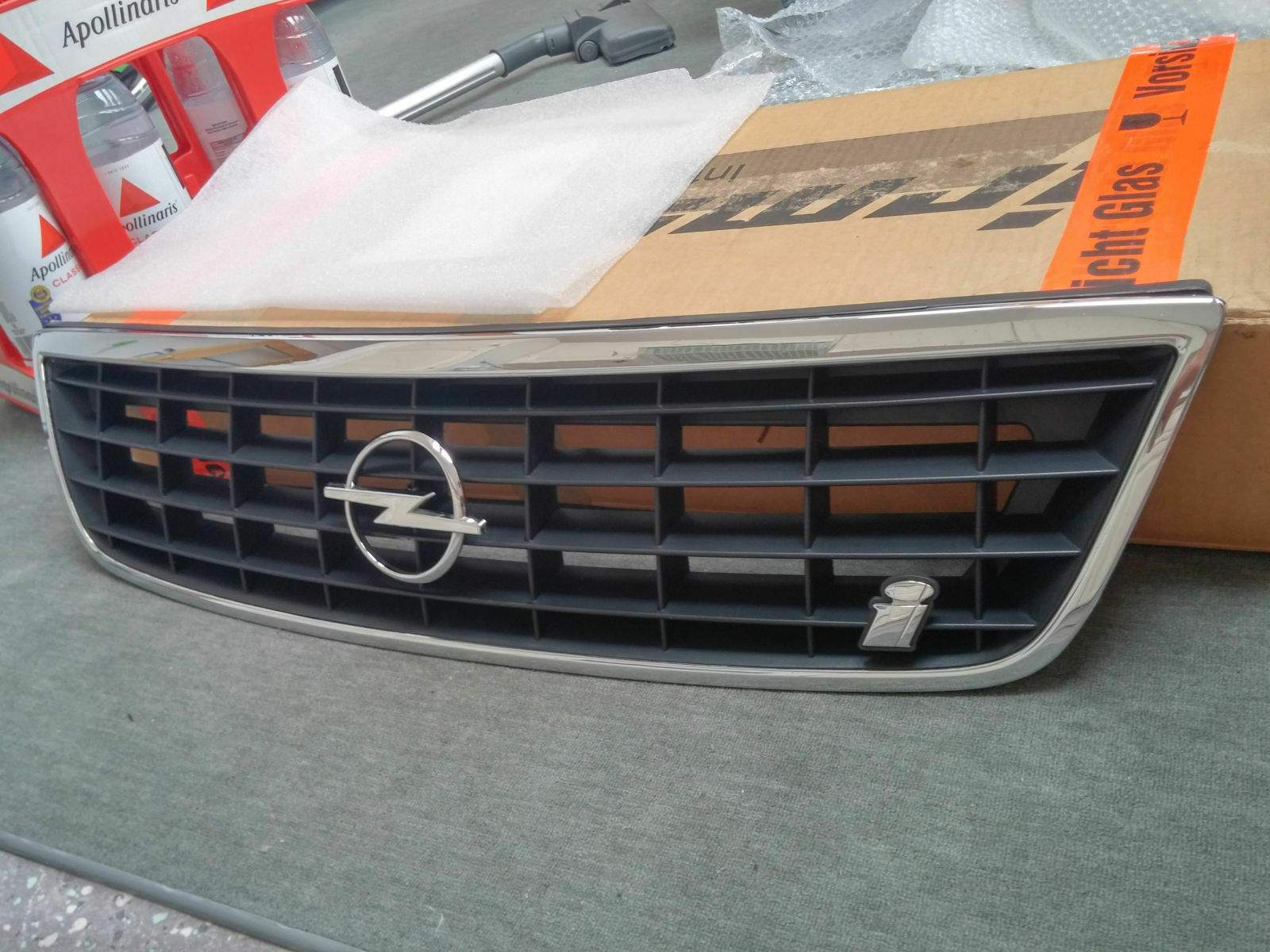 Opel Omega B FL: IRMSCHER Kühlergrill mit Grillrahmen (verchromt), mit ...