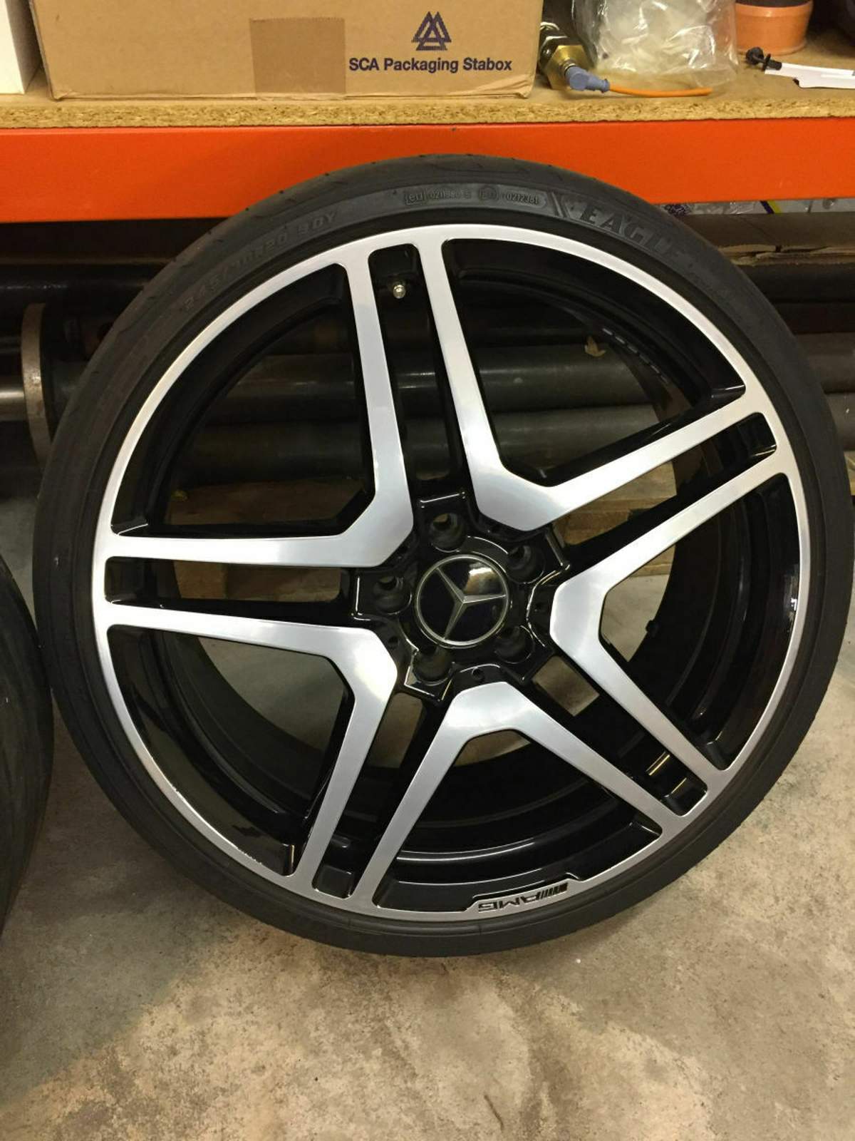 AMG Felgen 20" Schmiederäder 8,5J+9,5J, original Mercedes AMG 20 Zoll ...