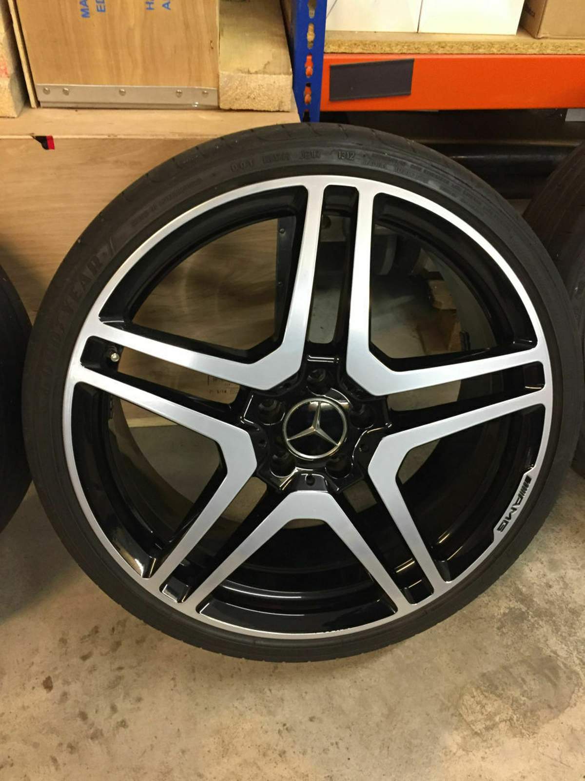 AMG Felgen 20" Schmiederäder 8,5J+9,5J, original Mercedes AMG 20 Zoll ...