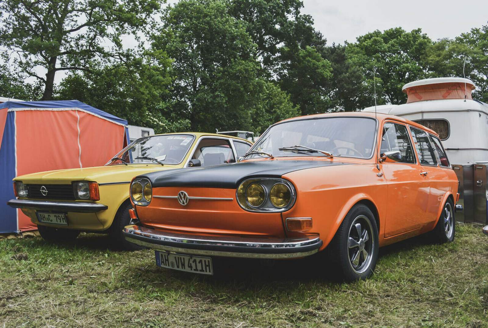 EIn VW Typ 4, gebaut 1968 bis 1974 : Die friesisch-herbe Oldie-Show ...
