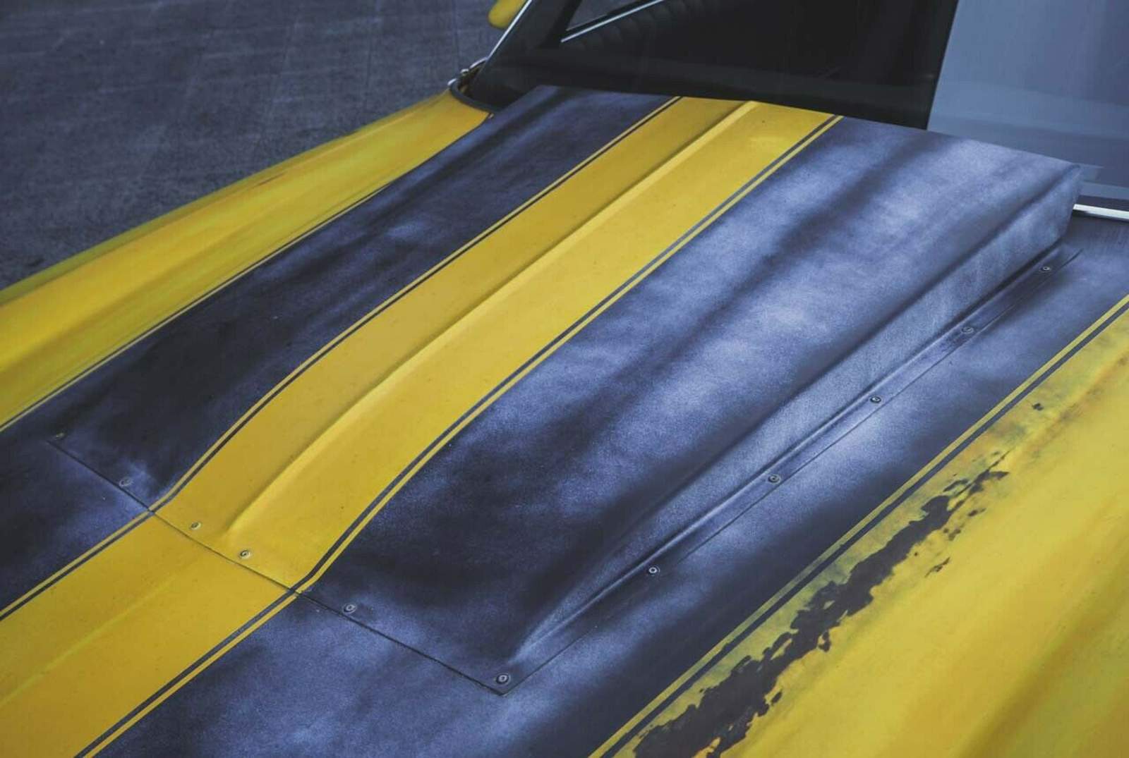 Die Hutze auf der Haube ist selbstgebaut und eingetragen : Probefahrt ...