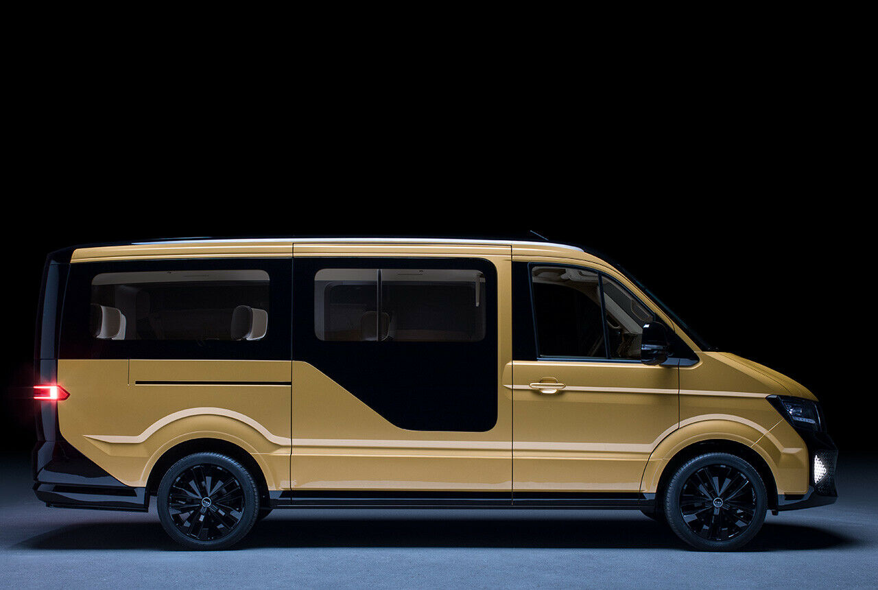 EIne Elektroversion des Crafter hat VW von vornherei eingeplant - und ...