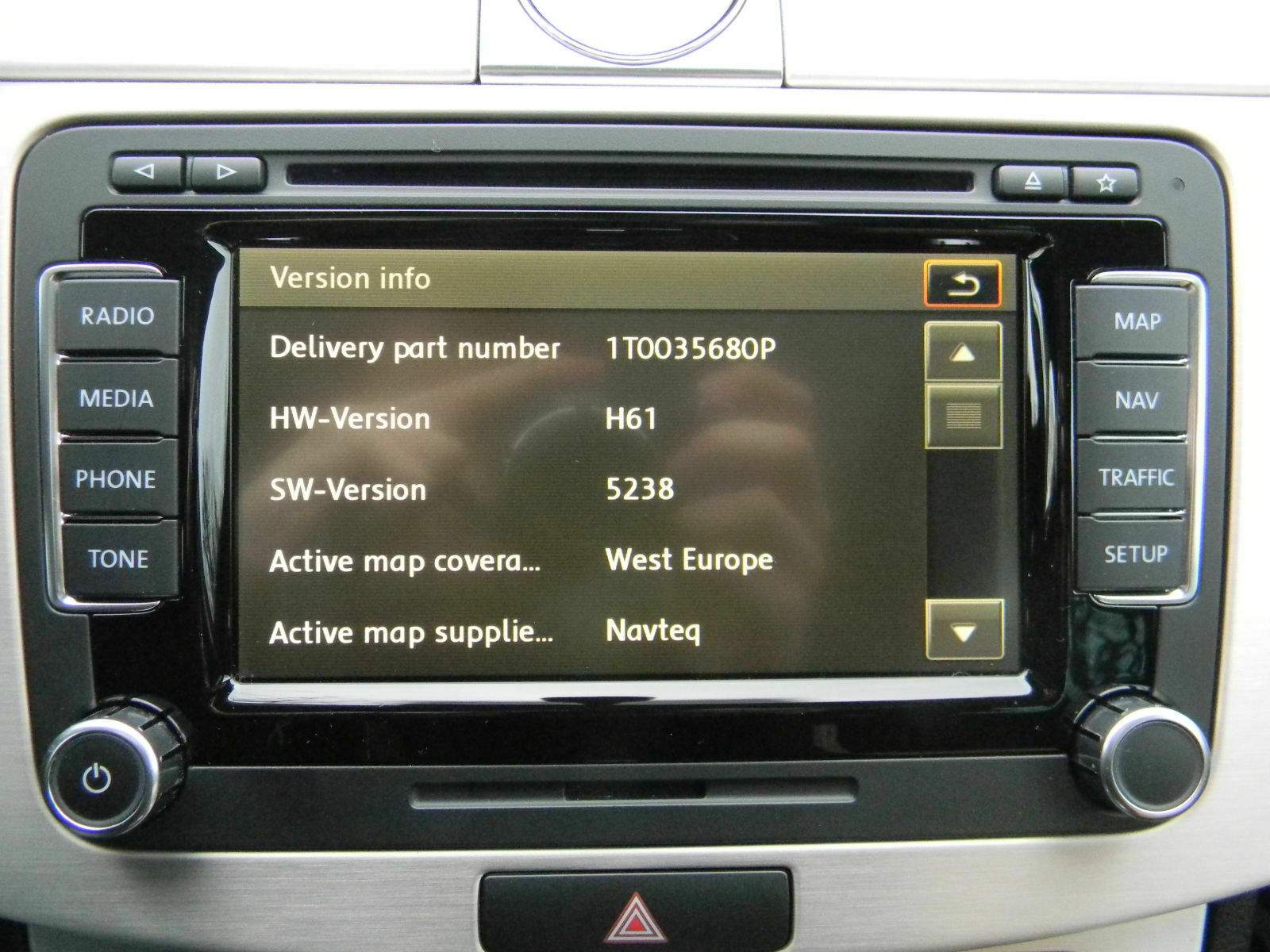 Bild #209042749 : VW 1T0035680F RNS510 Radio Composition Media ...