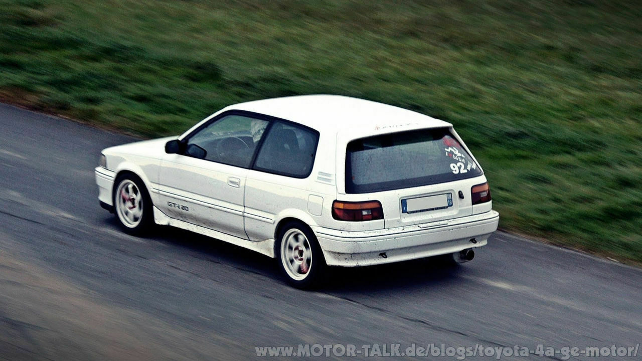 Ae92-1.6 Gti hatchback 116PS Frontantrieb : Toyota Motor 4A-GE ...