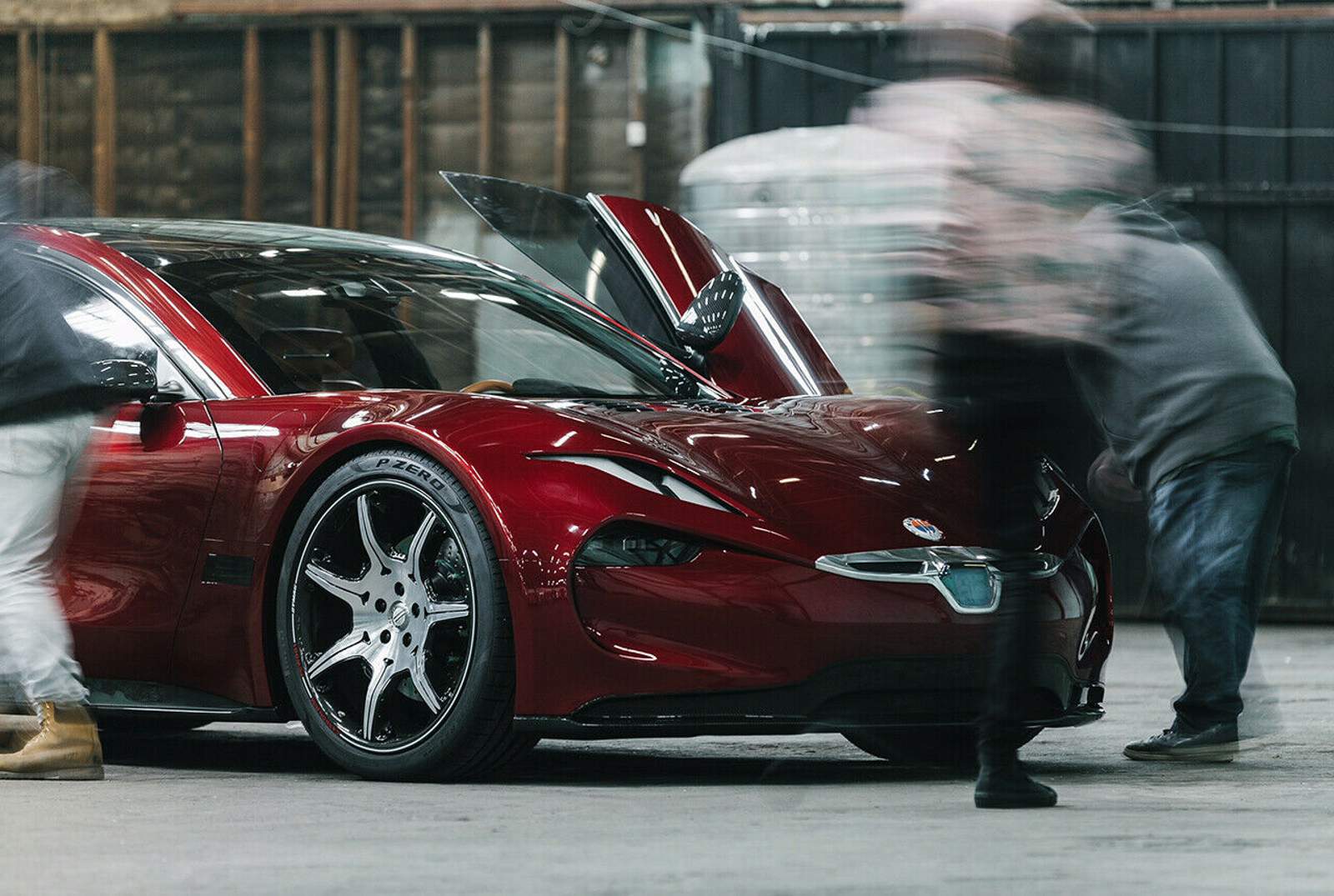 Der Fisker EMotion soll beim Marktstart 2019 rein elektrisch bis zu 640 ...