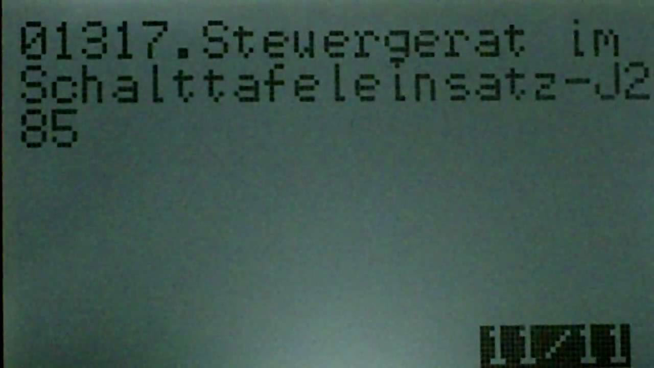 Diagnosegerät VAG 1551/1552 - Startseite Forum Auto Audi A6 A6 4B F...