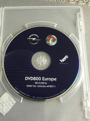 Opel DVD800 / CD 500 Europe MY2011 Version 2015/2016 : Biete