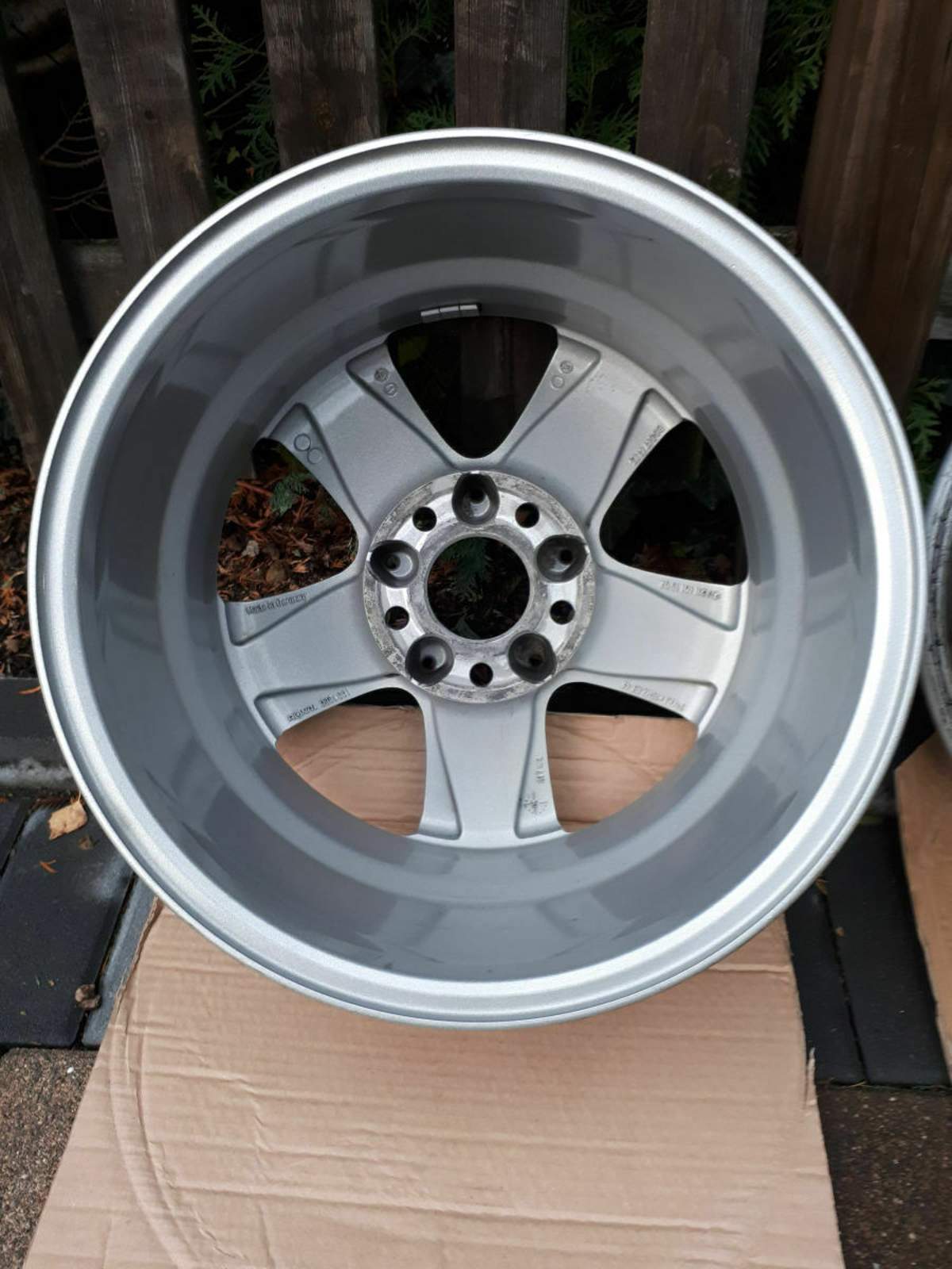 20171109-162412-4-innen : Alufelgen 7 1/2 Jx16H2 ET42, Mercedes A211 ...