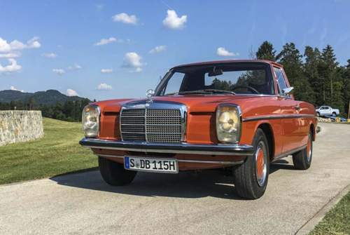 Mercedes /8 La Pick-up 220 d: Test, Technische Daten, Fahrbericht