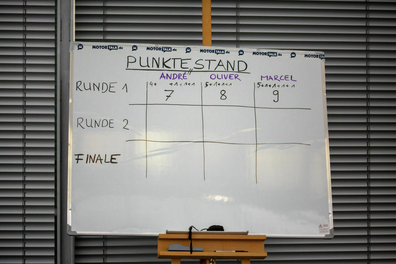 Der Punktestand zeigt: Marcel liegt schon früh in Führung : Mit Wissen ...