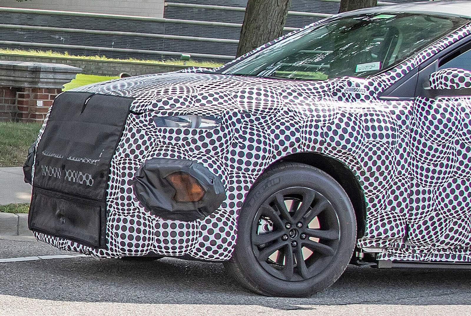 Vermutlich wird die Front des CX430 Designelemente des Ford Mustang ...