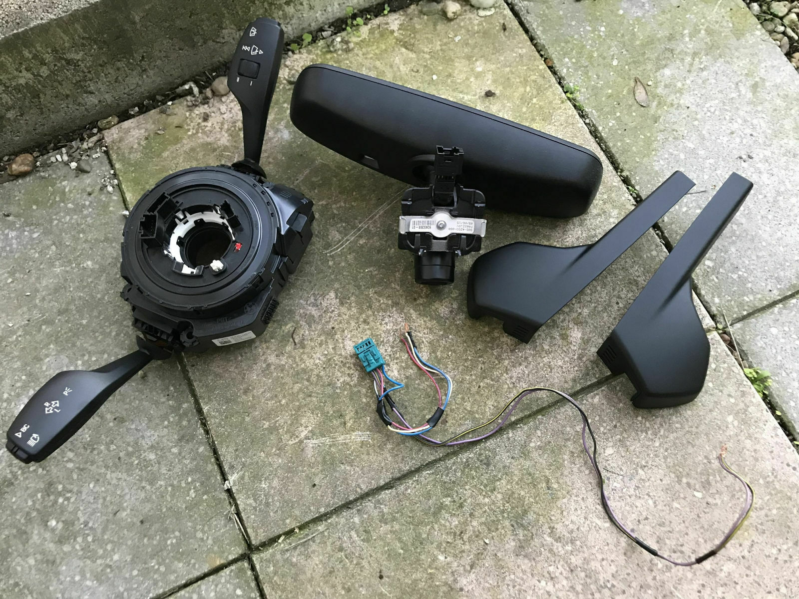 Kpl. Nachrüstset Fernlichtassistent FLA für F30ff: FLA-Innenspiegel ...