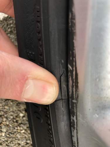 Bordstein angefahren - Reifen lieber tauschen? - Sta...