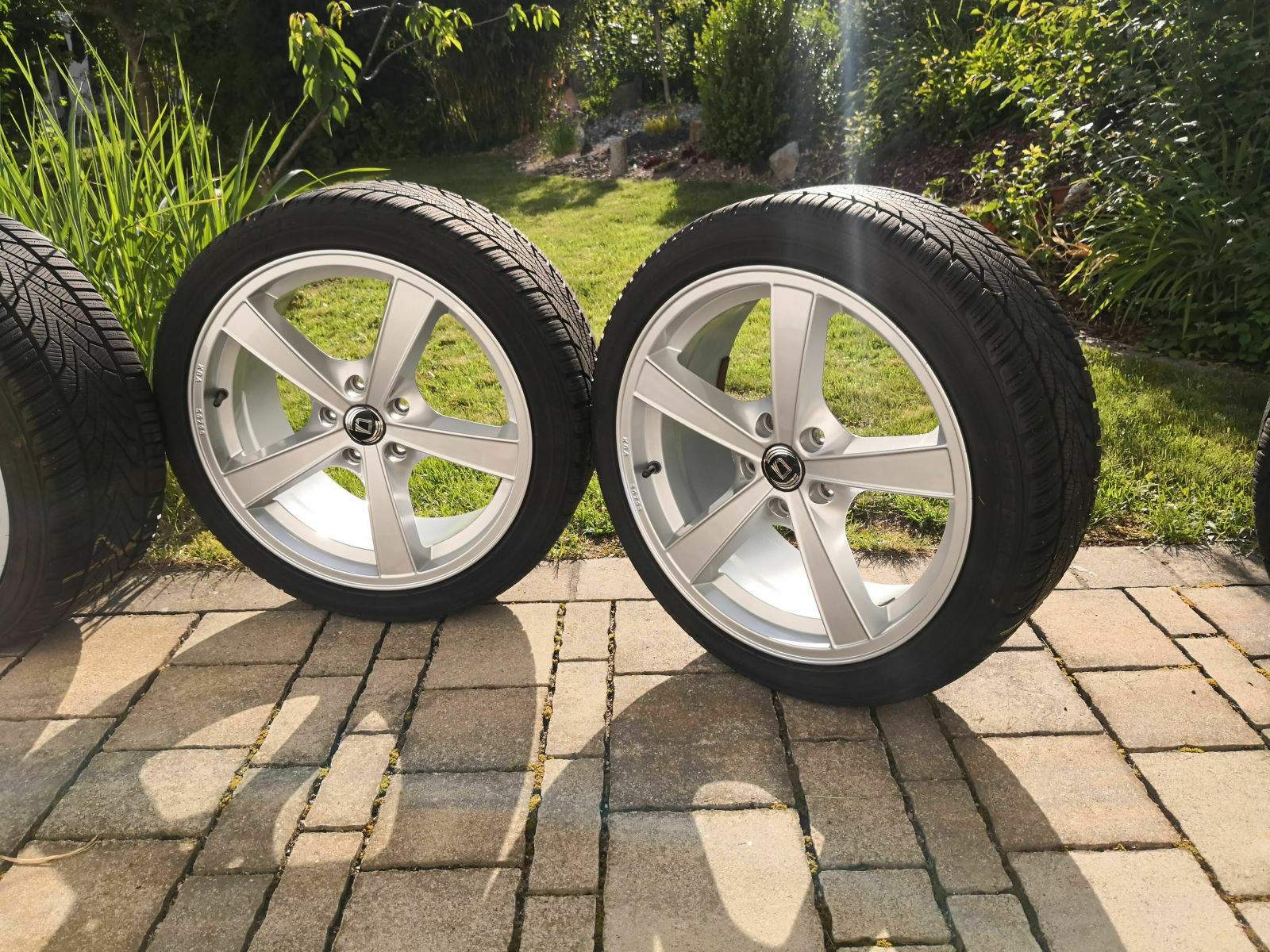 Winter – Kompletträder – Original DIEWE WHEELS Felgen 8x18 Zoll mit 225 ...