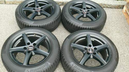 Opel Insignia : Ronal R41 8x17 ET42 + Conti TS850 225/55 R 17H : Biete