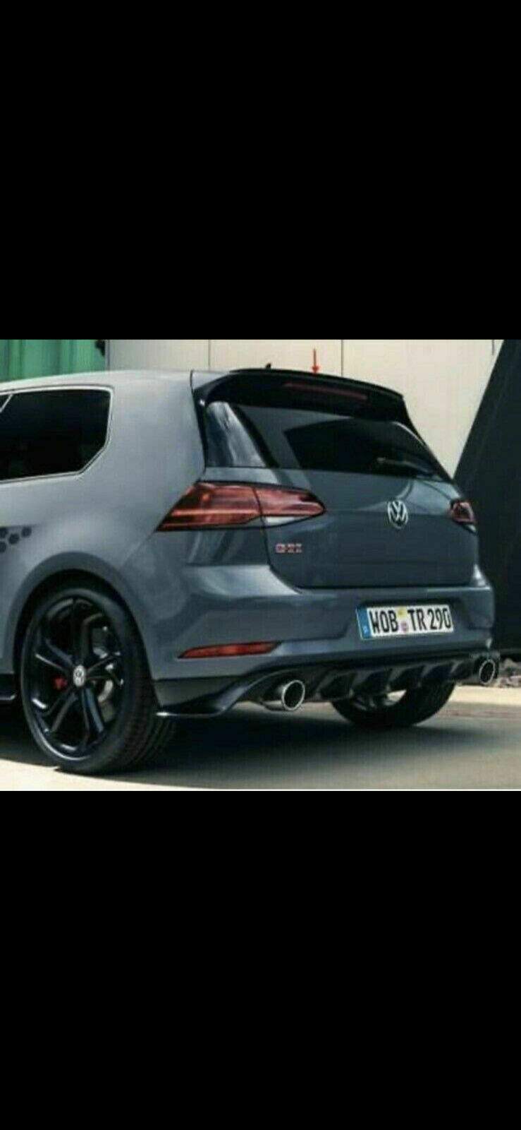 Original Golf 7 GTI TCR Spoiler Lippe GTD R GTE Dachspoiler : Biete