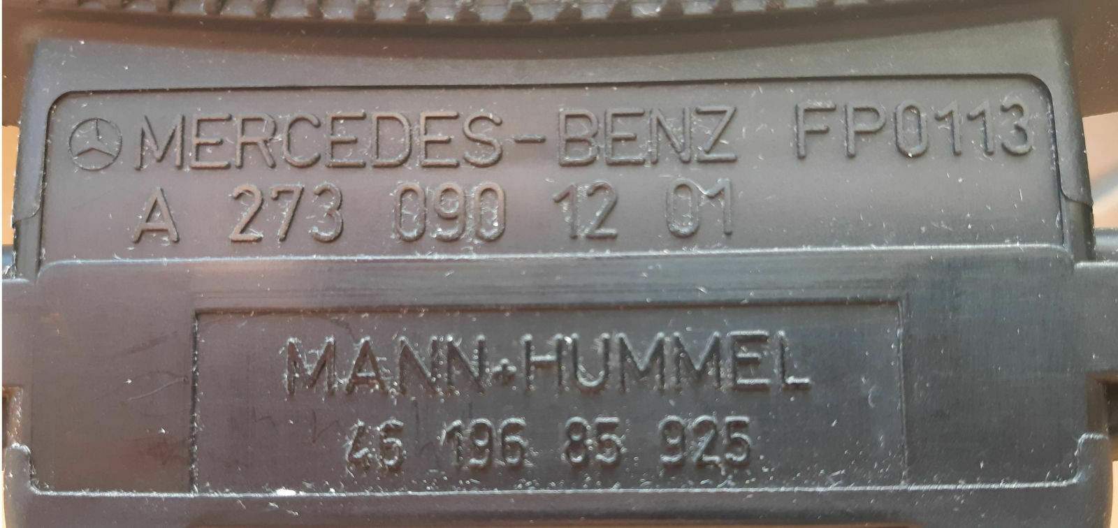 Original Mercedes Luftfilterkasten Sportpaket M272 / M273 : Biete