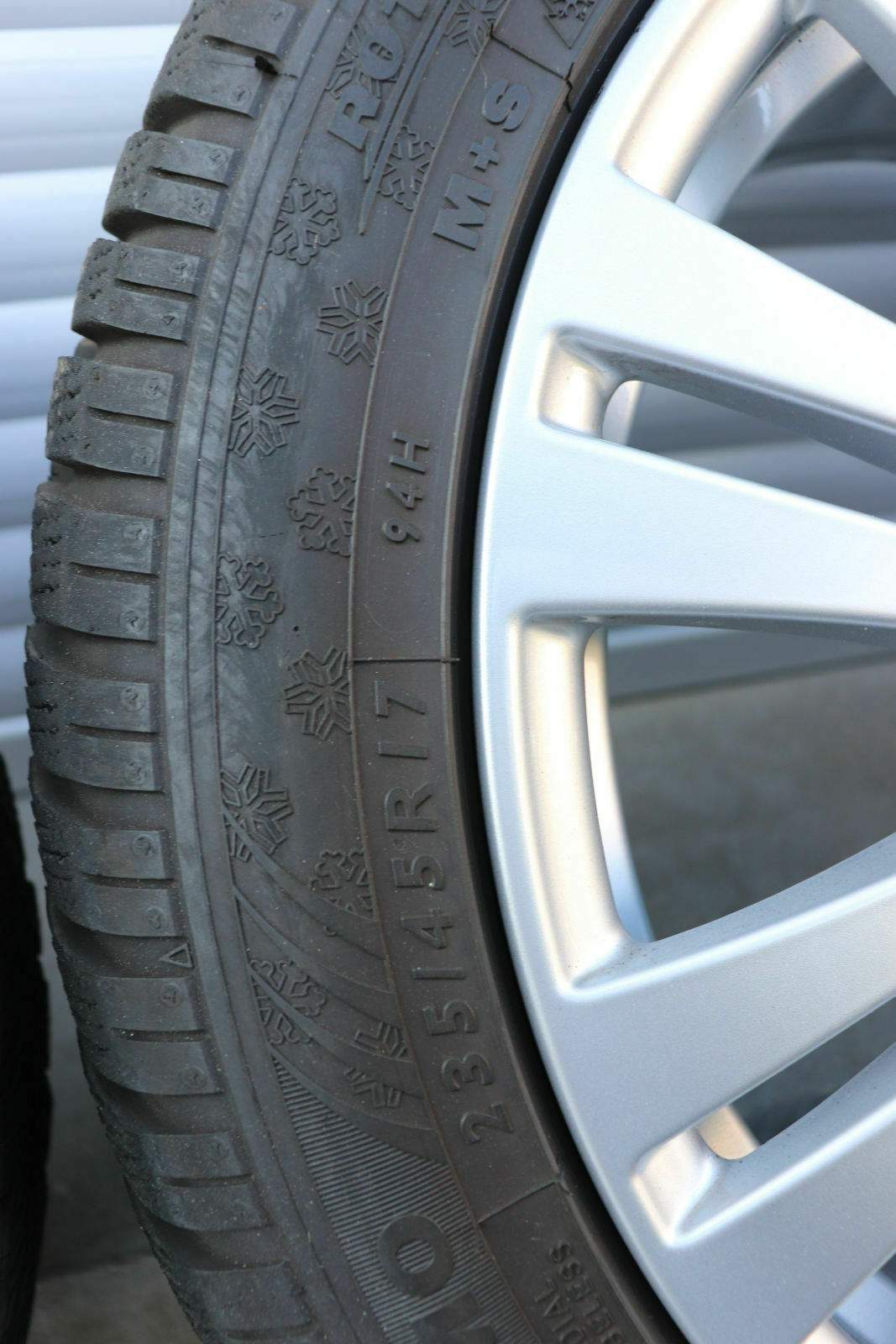 Winterräder für Mercedes Cabrio A207 Dunlop 17 Zöller mit RDK ...