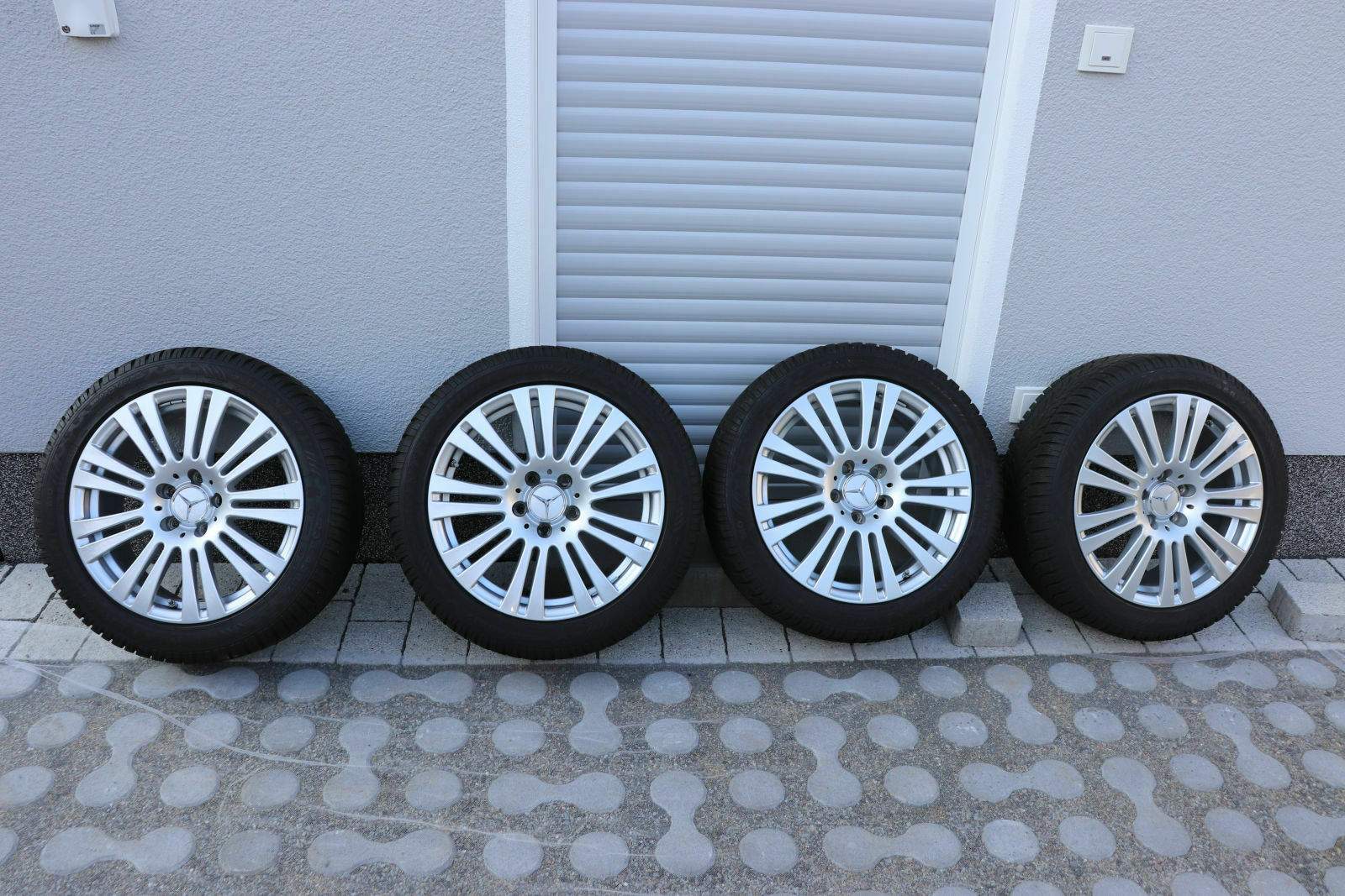 Winterräder für Mercedes Cabrio A207 Dunlop 17 Zöller mit RDK ...