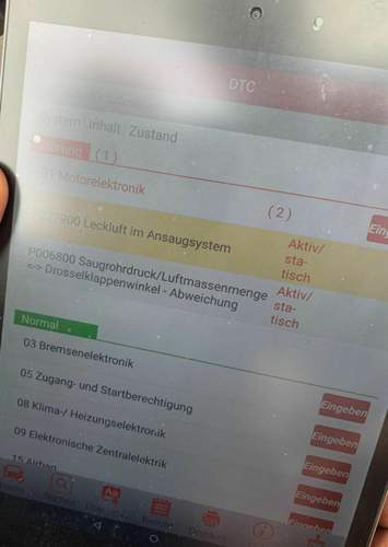 Fehler im Leckluft im Ansaugsystem - Seite 5 - Hallo...