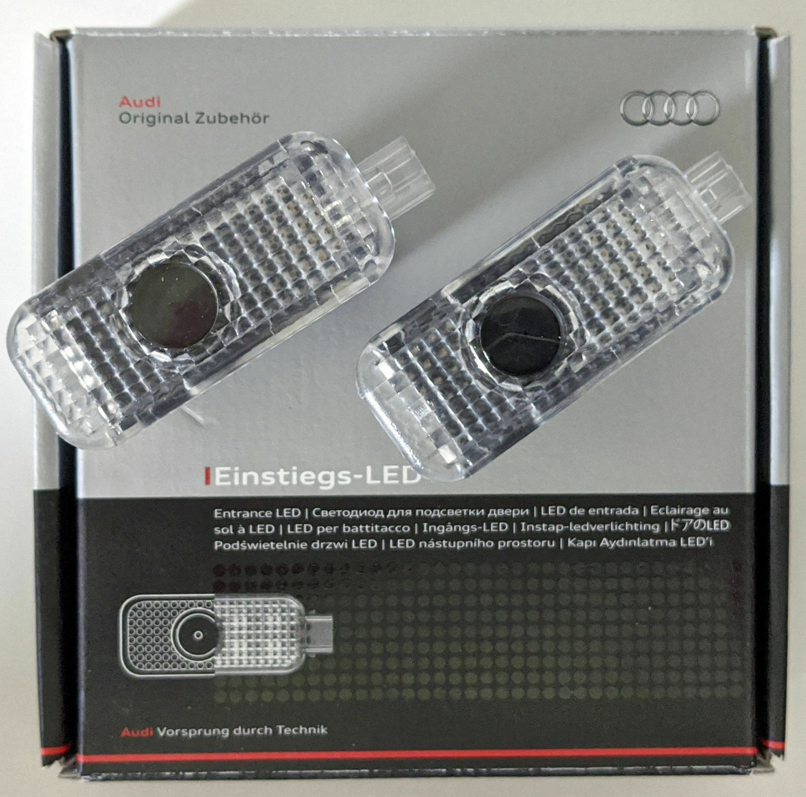 Original Audi TT LED Einstiegsbeleuchtung "Audi-Ringe" 4G0052133A : Biete