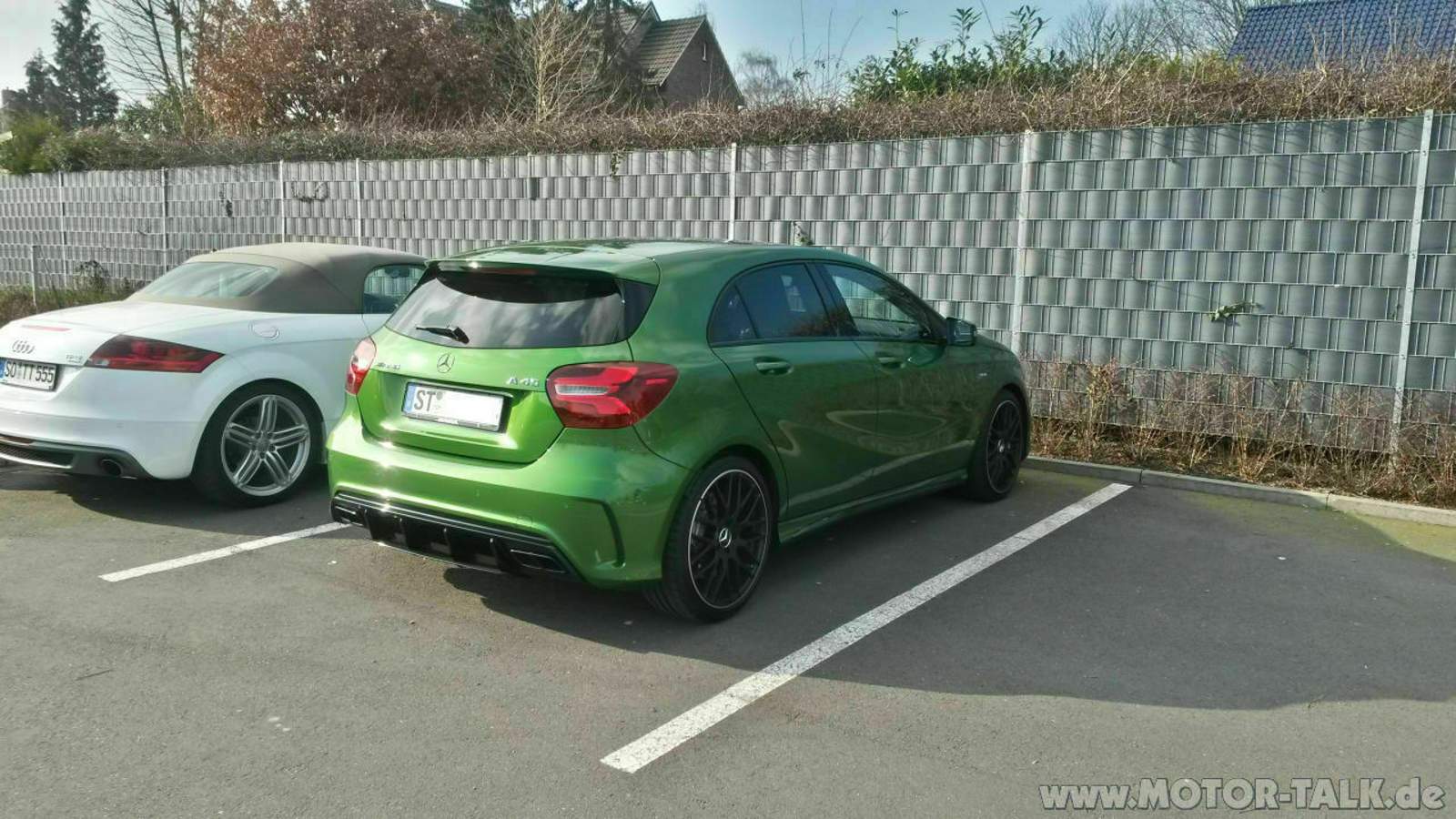 Mercedes AMG W176 A45 - Heck : Mercedes A-Klasse W176 A45 AMG Test ...