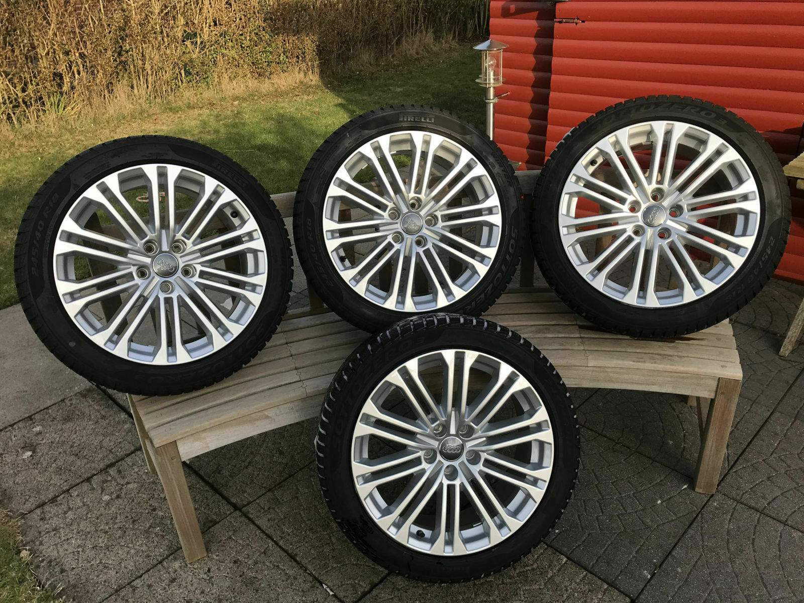 Original Audi Radsatz 10-Parallelspeichen-Design 8J x 18" ET31 mit ...