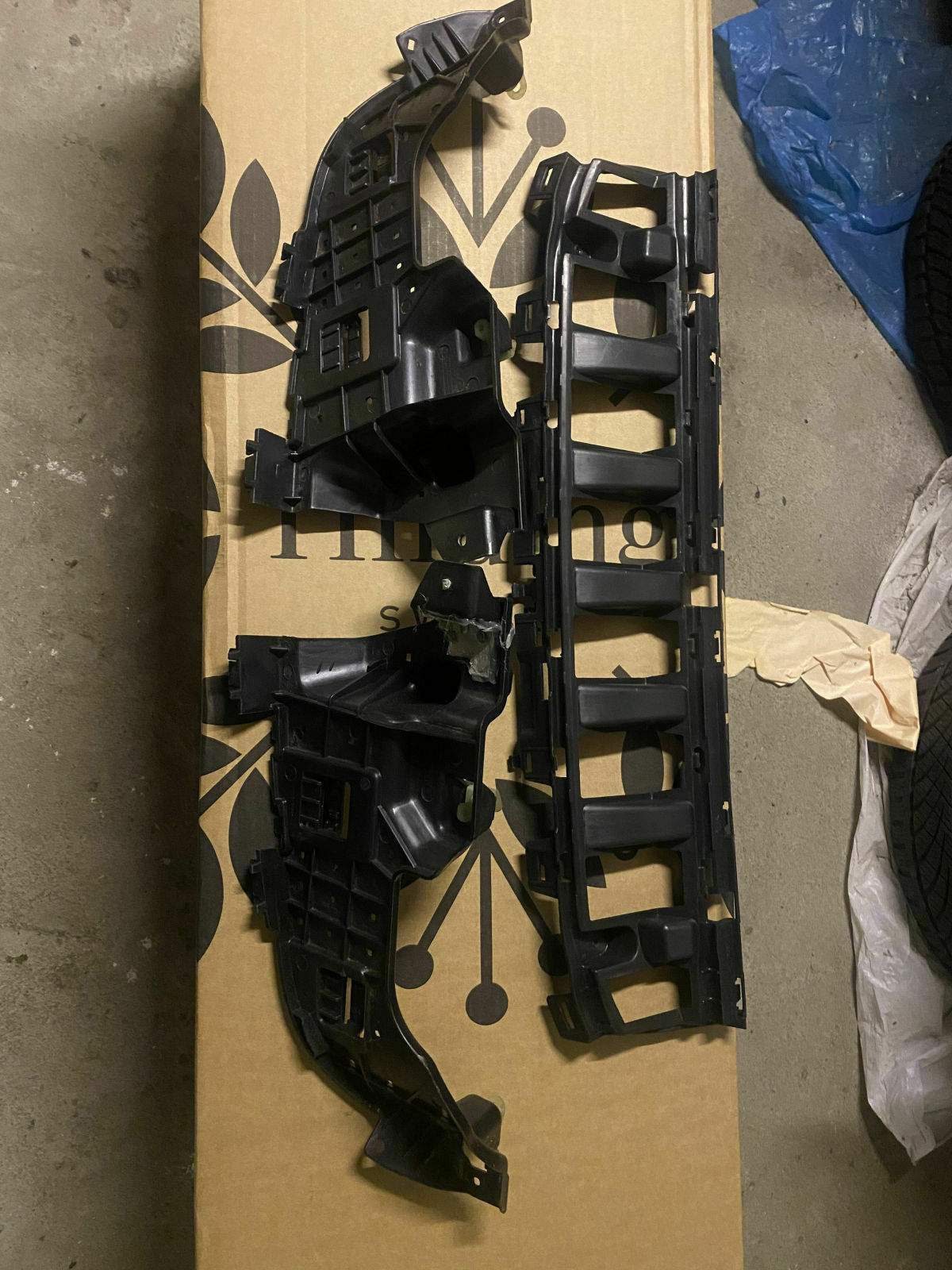 W205 C Klasse Coupe / Cabrio Mopf A205 AMG Diffusor nur für AMG und ...