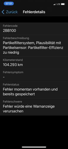 Fehlermeldung in der Motorelektronik - Seite 4 - Zitat: @macac...